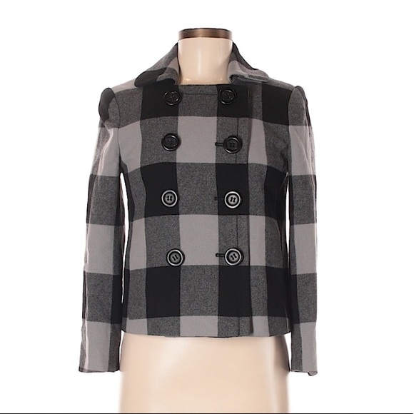 J. Crew | Jackets & Coats | J Crew Factory Buffalocheck Jacket | Poshmark